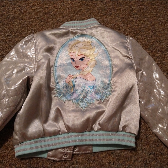 Disney | Jackets & Coats | Frozen Satin Jacket | Poshmark